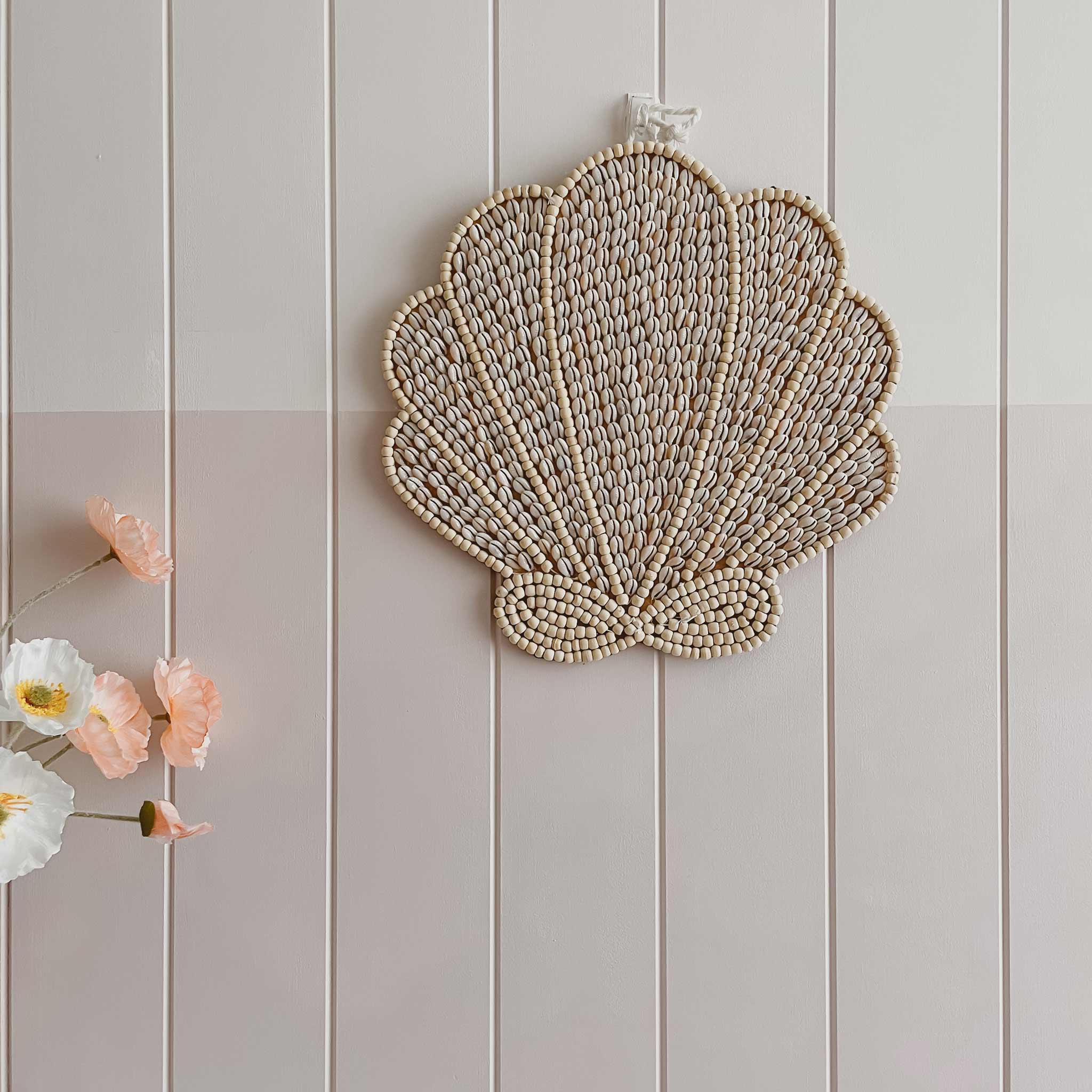 Clam Shell Wall Hanging – Stitch & Straw